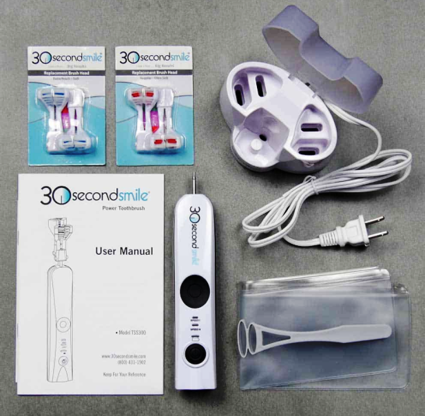 30 Second Smile Shine/TSS300 Electric Toothbrush (Best Seller) FOR INF ...